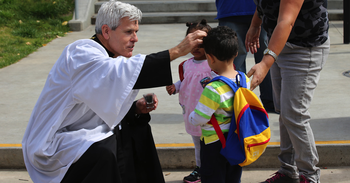 Frank Alton, provost of St. Paul’s Commons and vicar of St. Athanasius ...