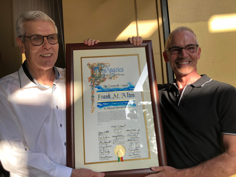 The Bishop’s Blog: Provost Frank Alton’s retirement | Episcopal Diocese ...