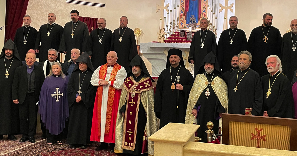 Ecumenical prayer service with the Western Diocese of the Armenian ...