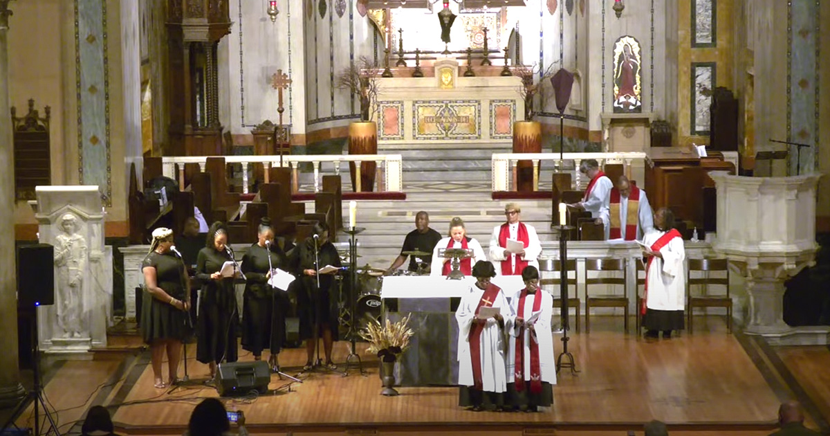 ‘We are here. Hear us roar’: Service at St. John’s Cathedral honors ...