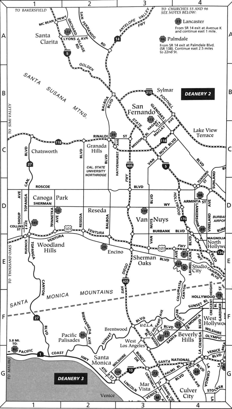 Deanery 2: Multi-Valley | Episcopal Diocese of Los Angeles